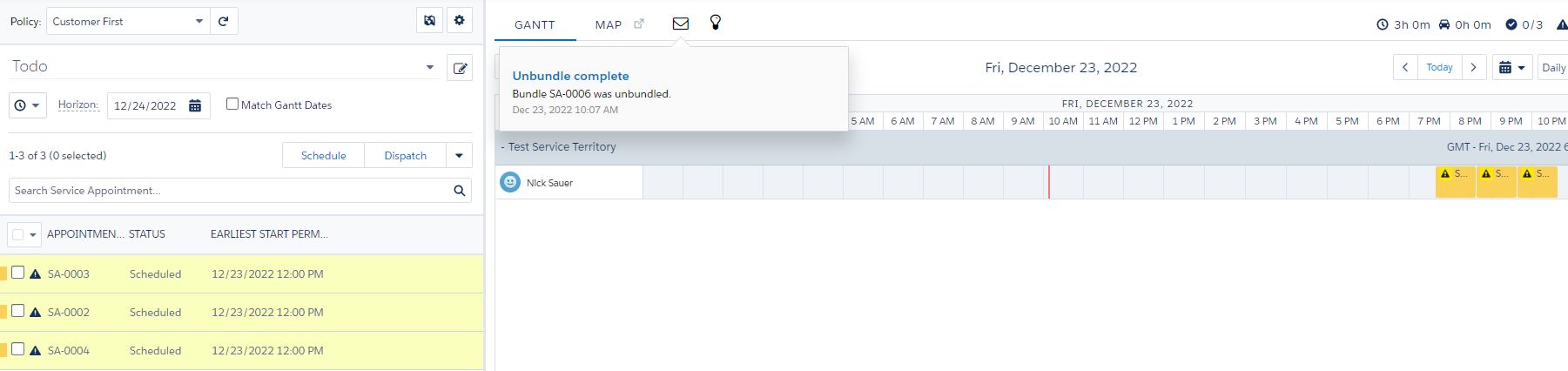 Salesforce Field Service – Appointment Bundling Setup – archwise